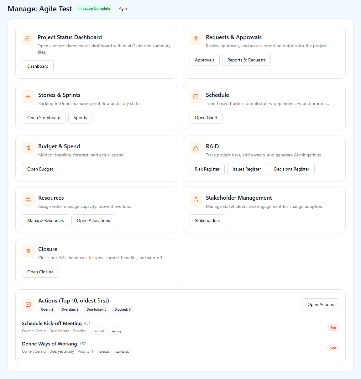 AI Project Builder | Build IT Project Packs in Minutes